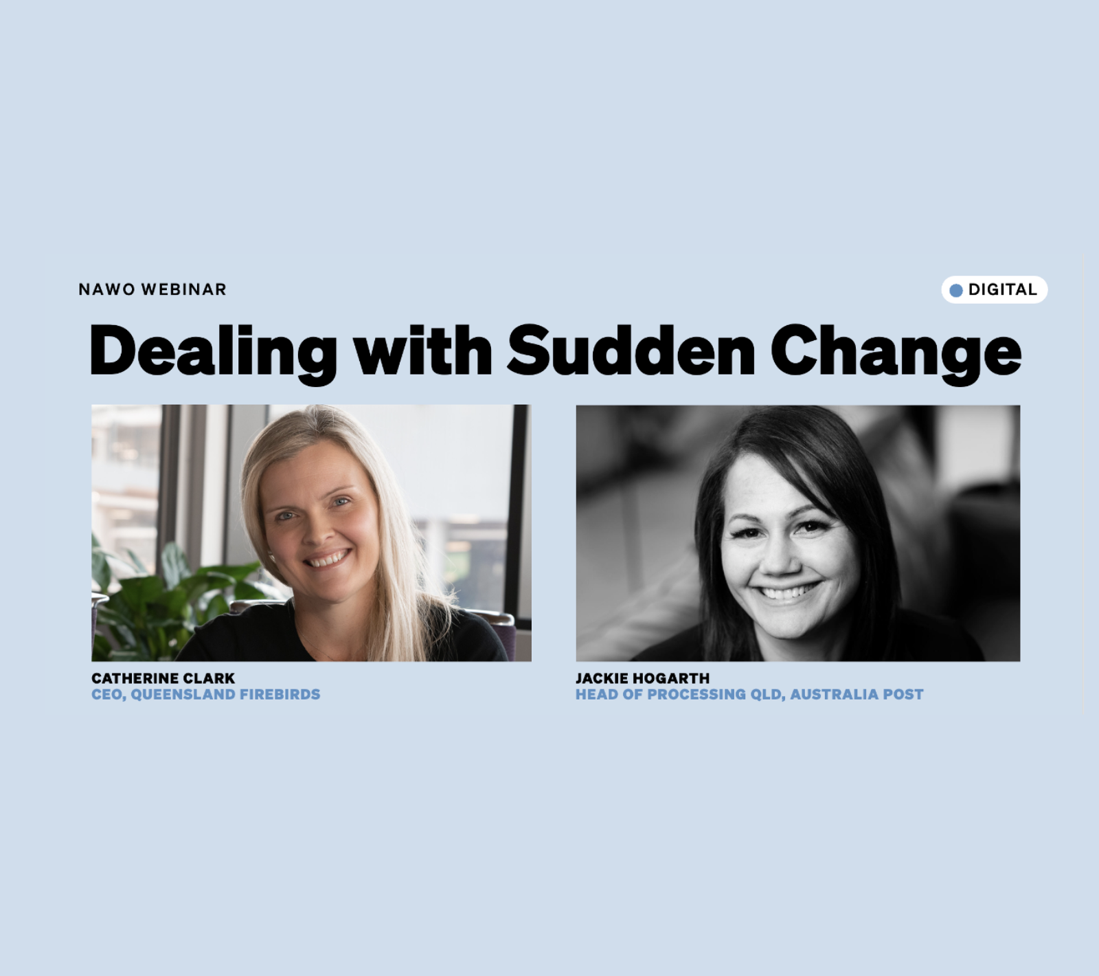 Dealing with Sudden Change – NAWO