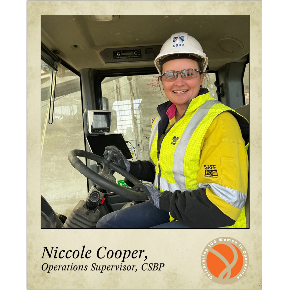 100 Women in Operations: Niccole Cooper, Operations Supervisor ...
