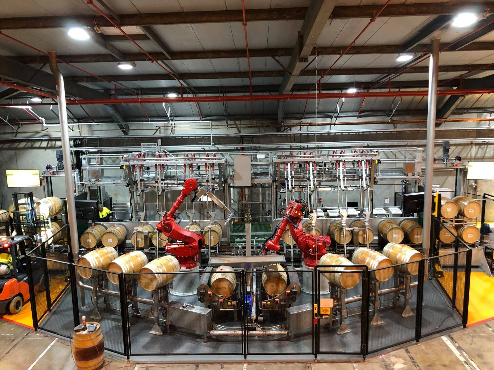 Tour winemaking’s world-first integrated automation at Treasury Wine ...