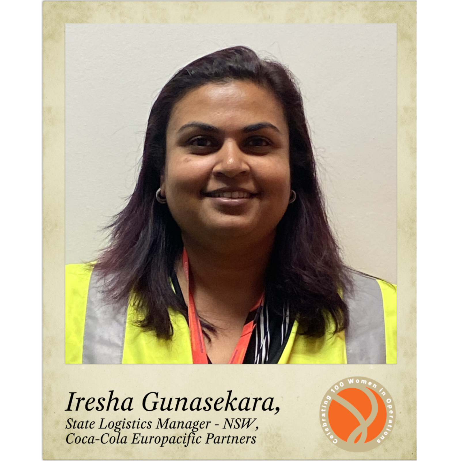 100 Women in Operations: Iresha Gunasekara, State Logistics Manager ...