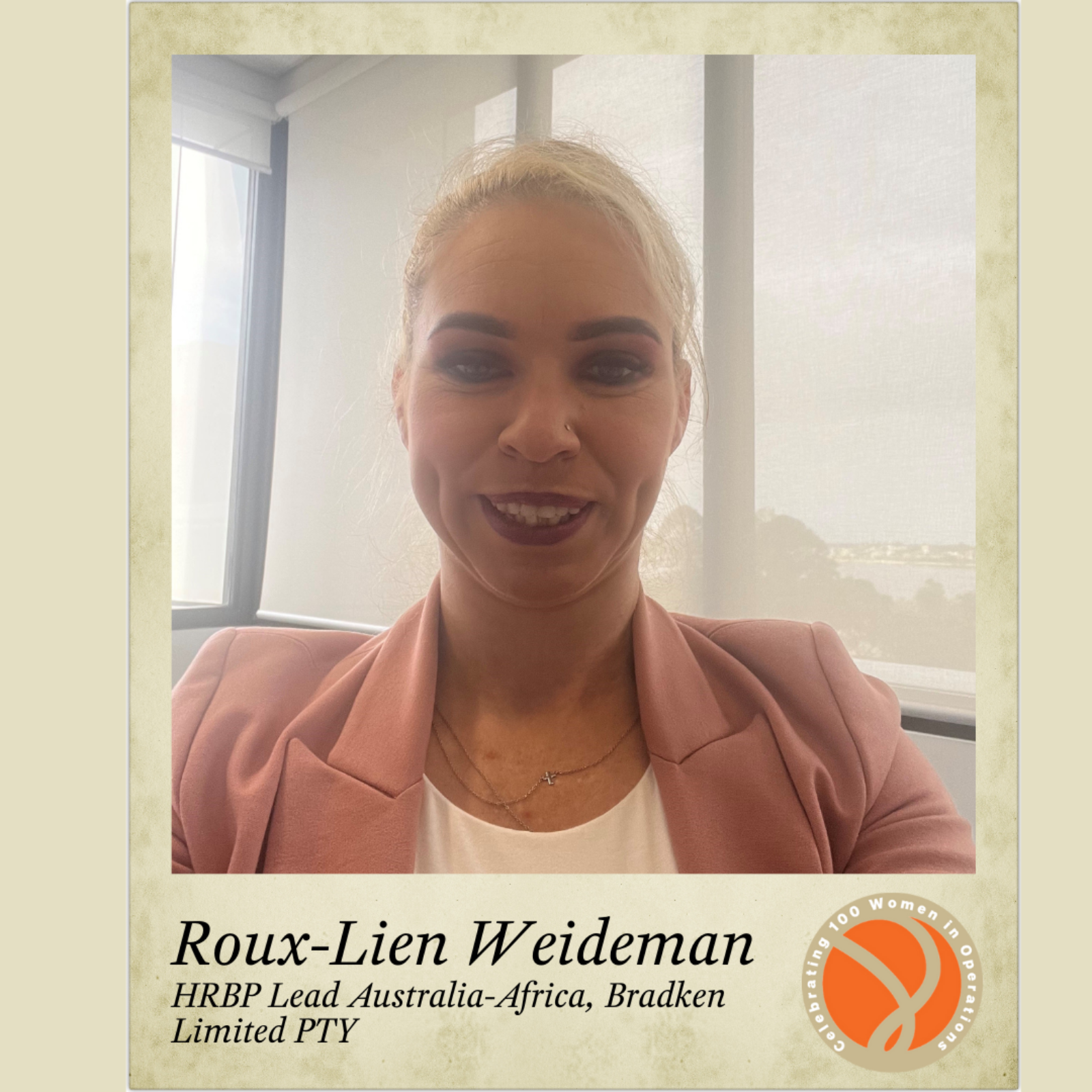 100 Women in Operations: Roux-Lien Weideman, HRBP Lead Austria Africa ...